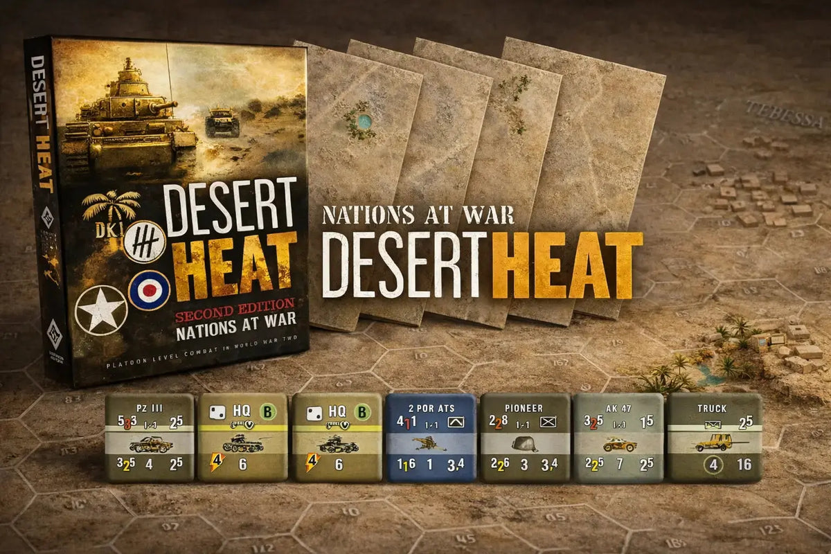 Quick Look At Nations At War: Desert Heat 2nd Edition - Lock n Load ...